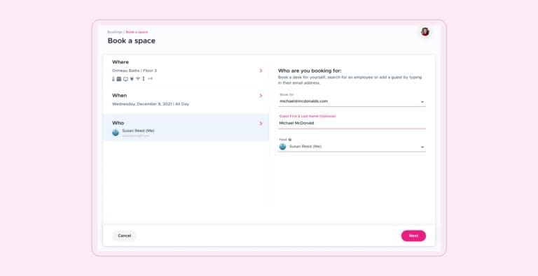 New Visitor Management System for hybrid working by Kadence