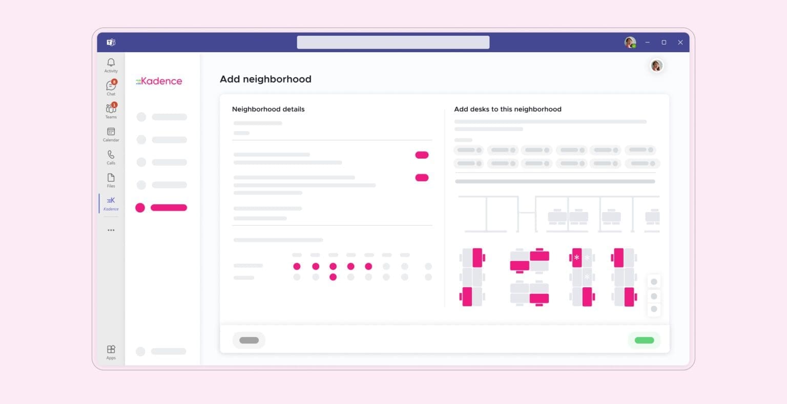 Desk Booking For Microsoft Teams - Kadence