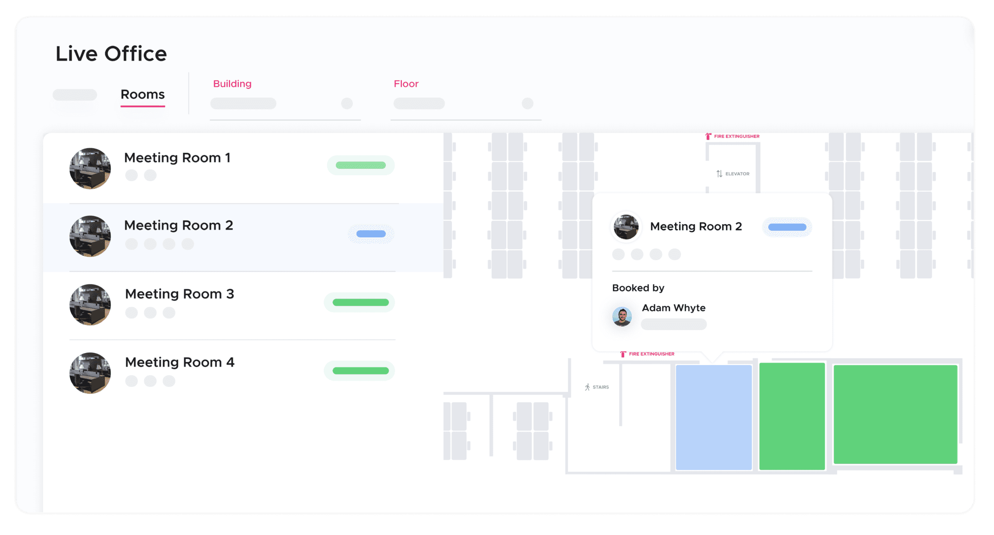 Conference Room Booking Software - Meeting Rooms - Kadence