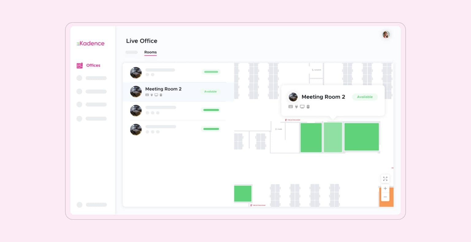 Kadence introduces easy-to-use conference room booking software