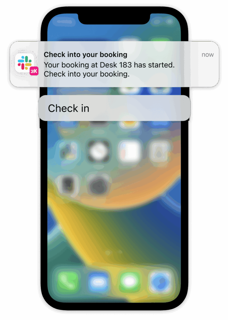 Slack Desk Booking Integration - Kadence