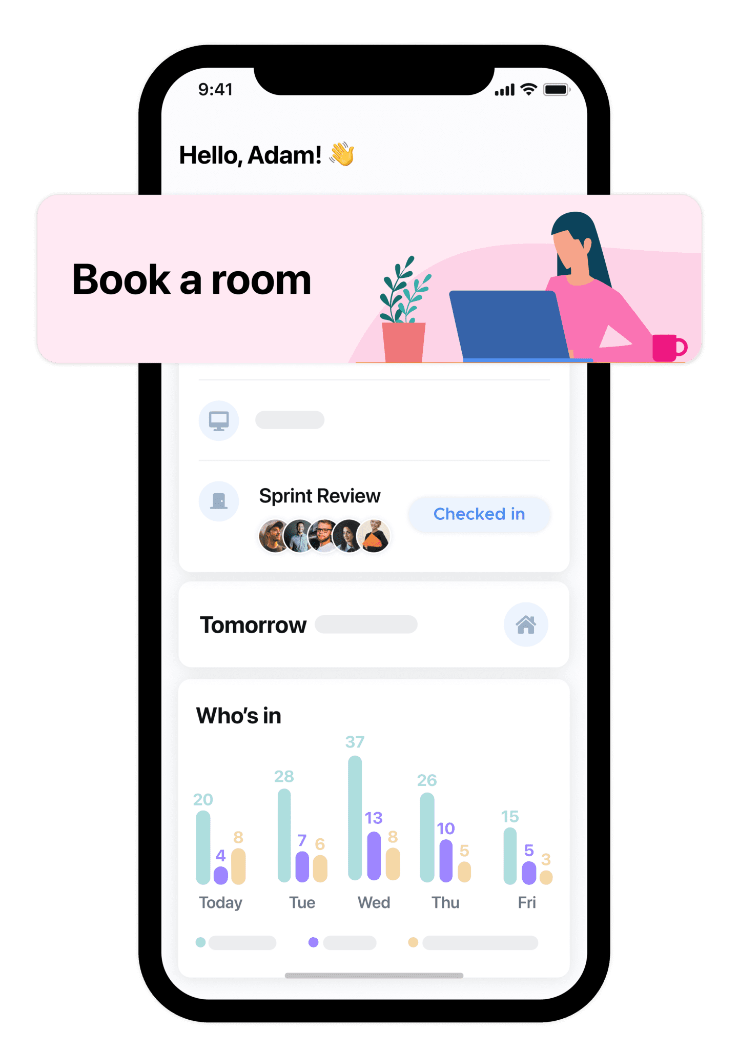 Conference Room Booking Software - Meeting Rooms - Kadence